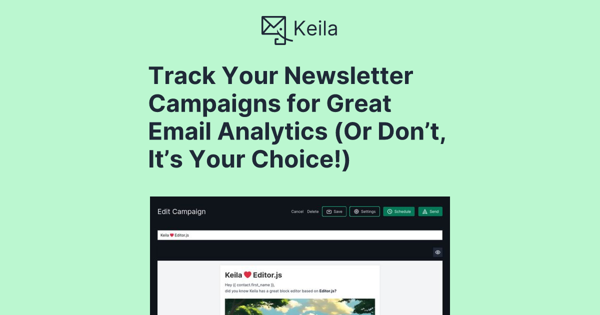 Track Your Newsletter Campaigns for Great Email Analytics (Or Don’t, It ...