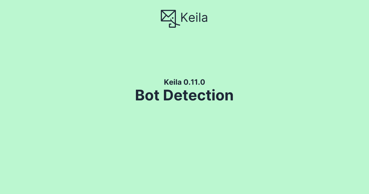Bot Detection - Keila